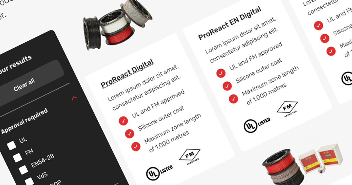 Product Selector - Find the perfect solution in seconds. | Thermocable